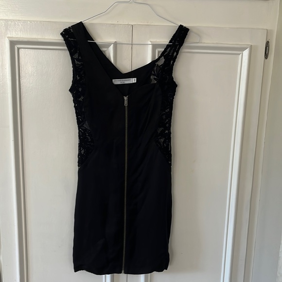 Opening Ceremony | Dresses | Opening Ceremony Black Zip Front Dress ...